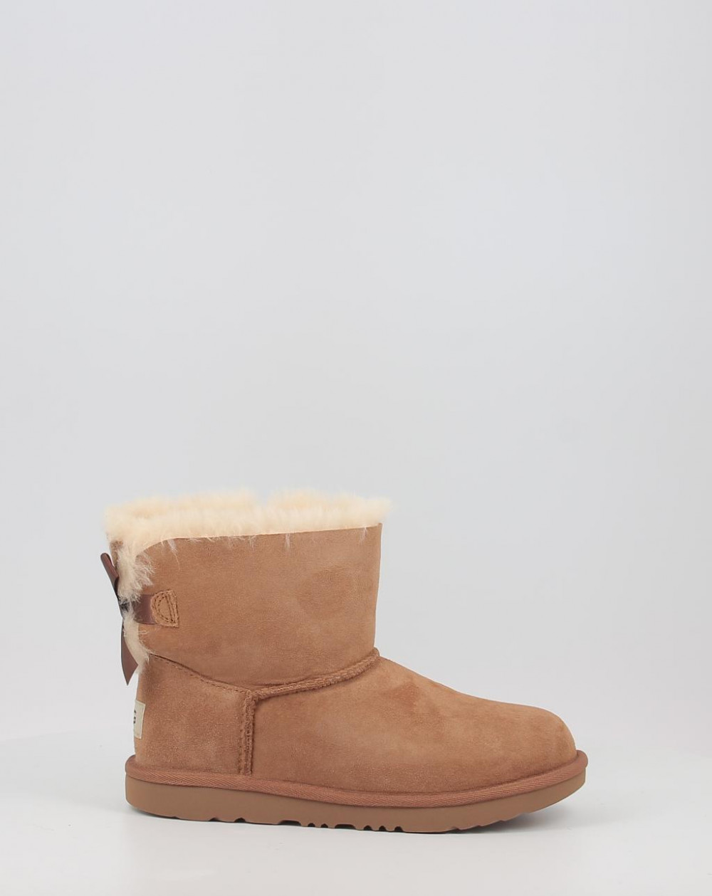 Ugg MINI BAILEY BOW II Chestnut. Zapatos Obi